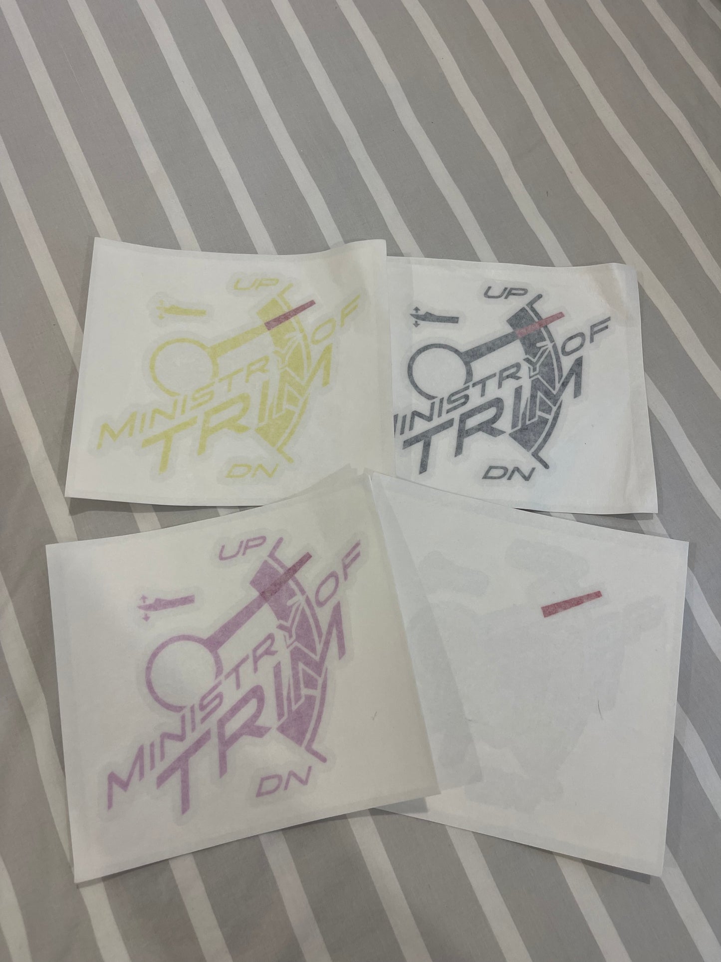 Large Bumper Sticker – Ministry Of Trim